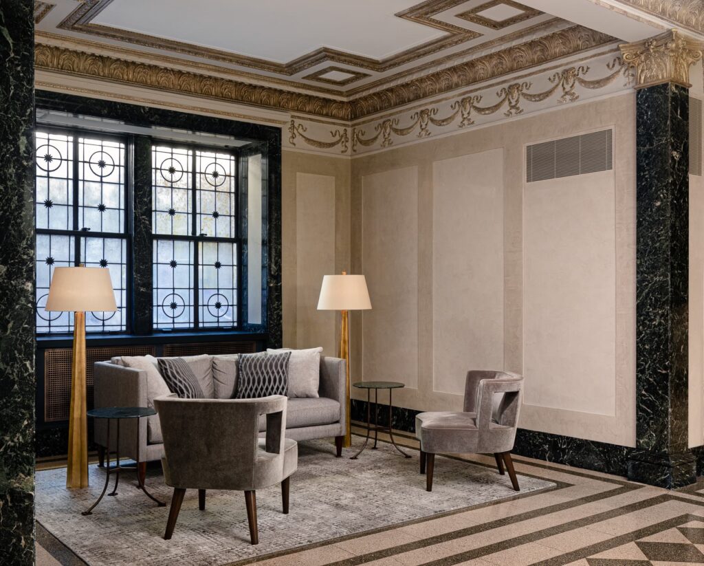 Lobby Park Avenue | Decorfin With Liz Romano